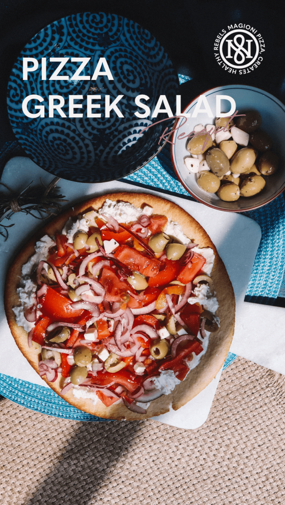 Pizza Greek Salad - Magioni
