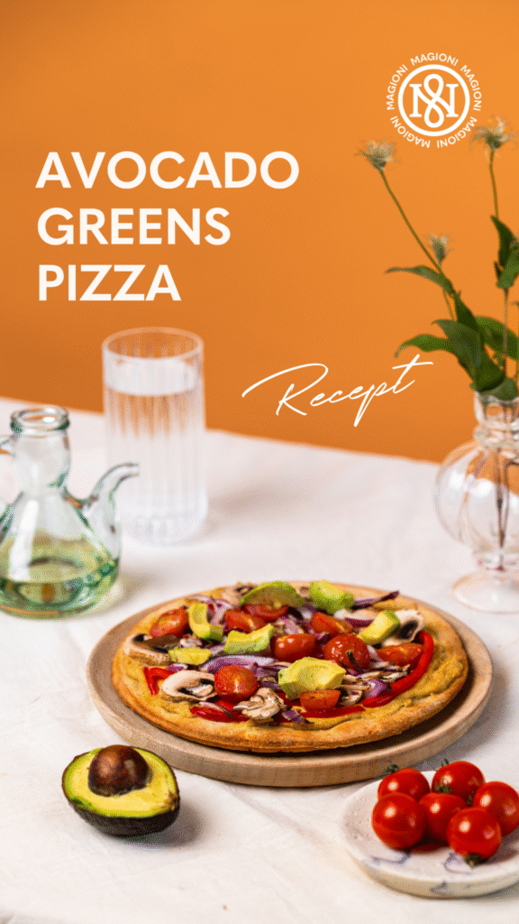Pizza Avocado & Greens - Magioni