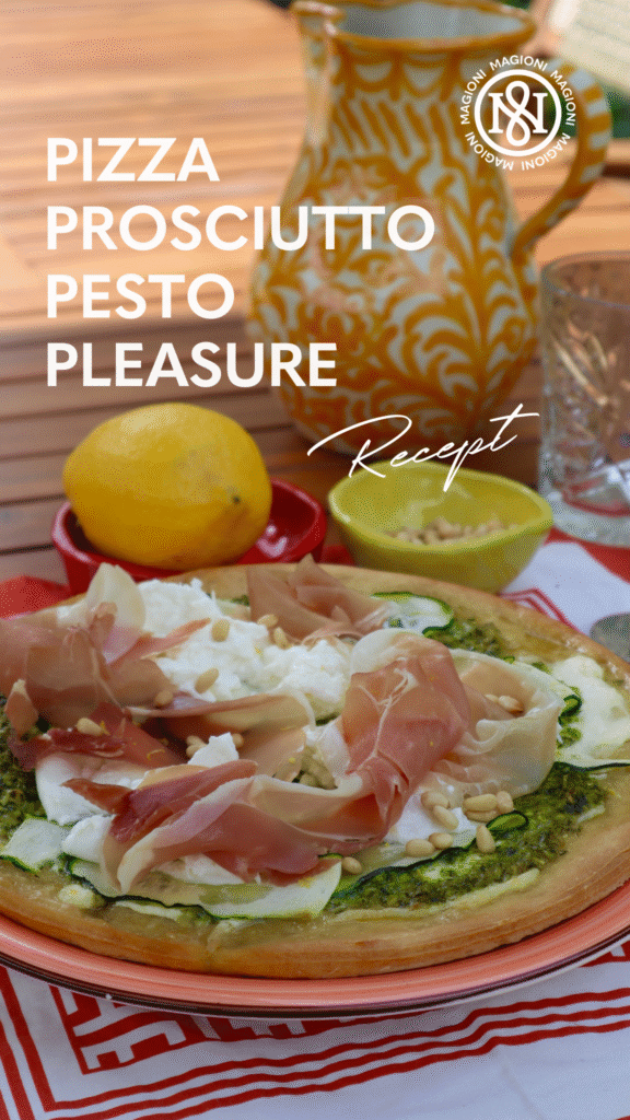 Pizza Prosciutto Pesto Pleasure - Magioni